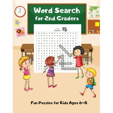 Word Search for Kids Ages 6-8 : Reproducible Worksheets for Classroom ...