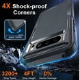 BEST- For Google Pixel 8 Pro Case Case Shockproof Rugged With Slide ...