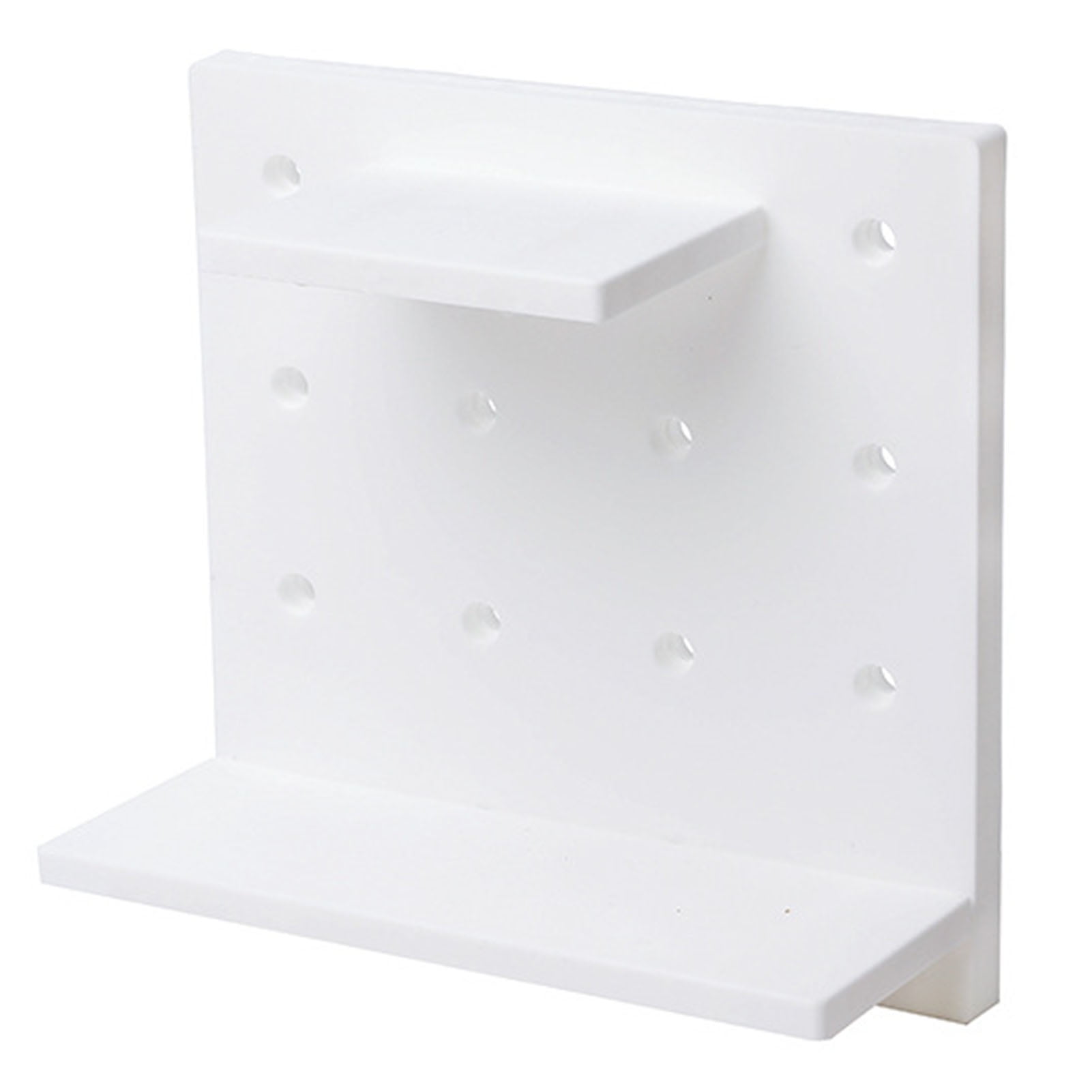Self-Adhesive Wall Mounted Household Storage Board Organizer Shelf ...