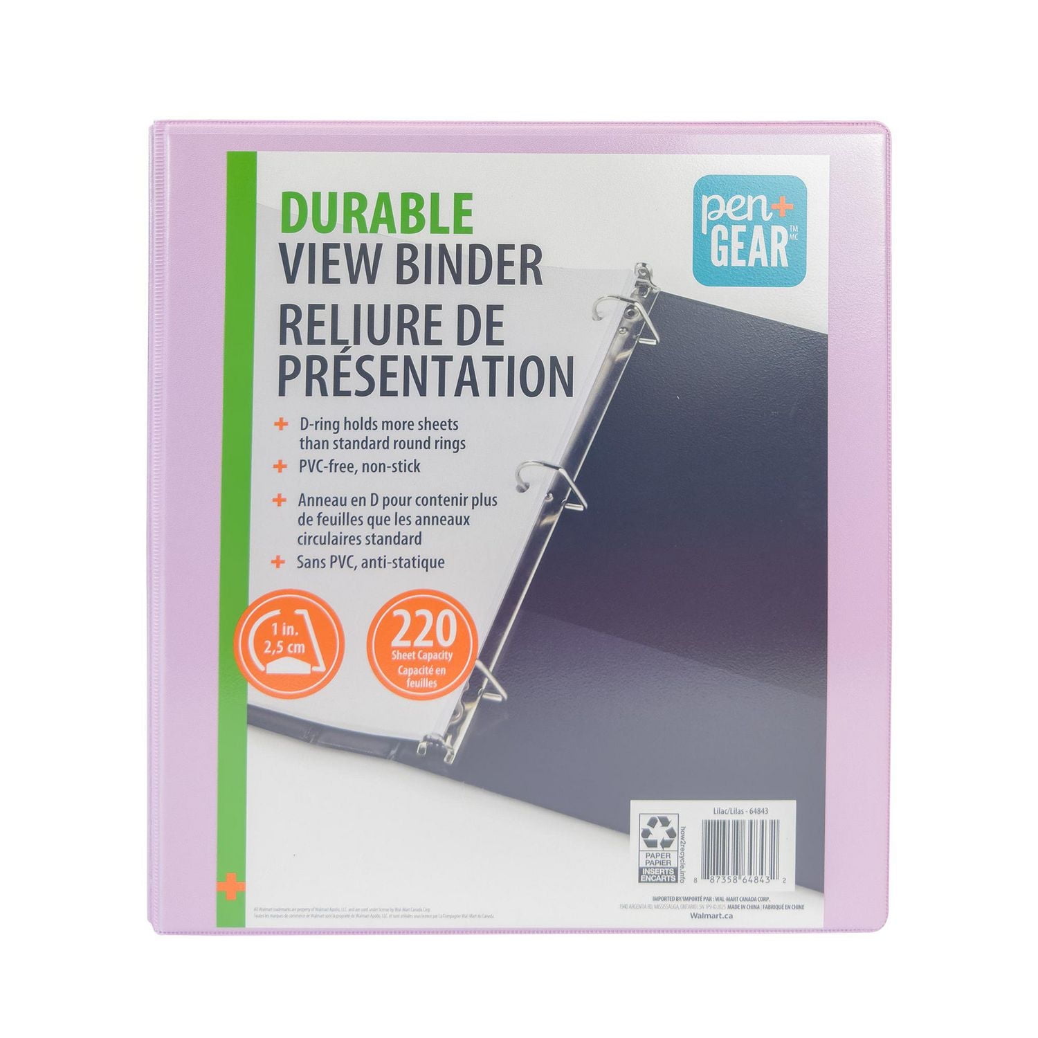 PEN+GEAR DURABLE VIEW BINDER - Walmart.ca