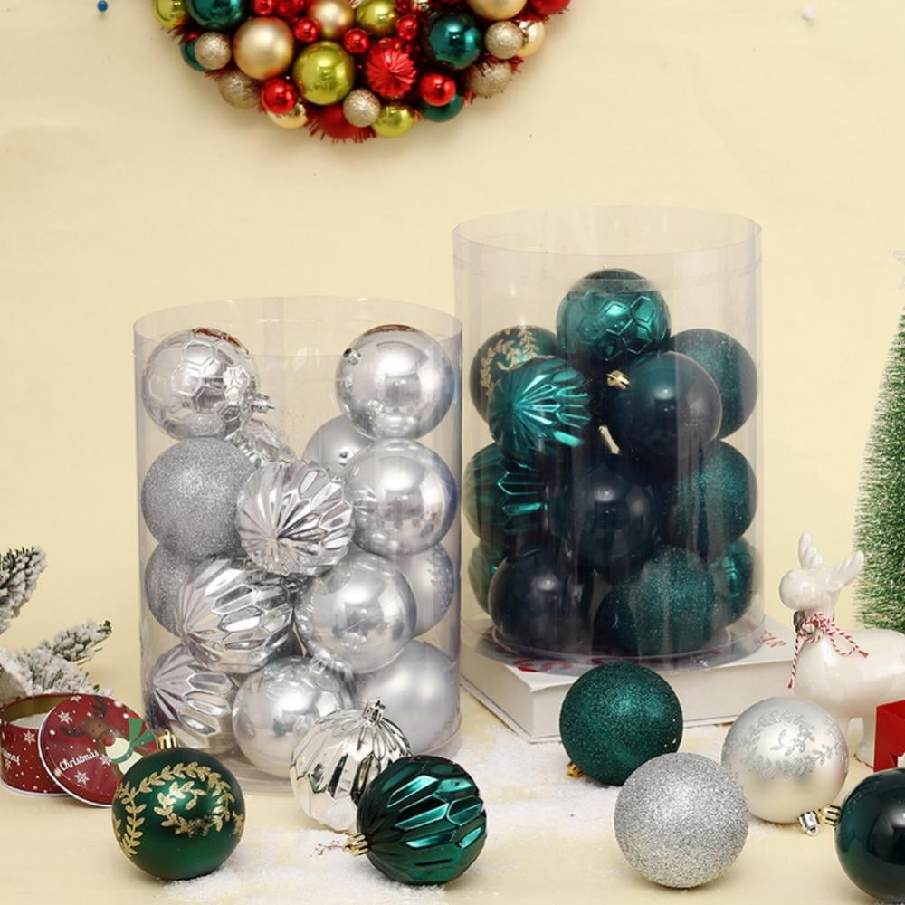 Xinhuaya 20pcs Christmas Tree Ball 8cm Bauble Home Office Hotel ...
