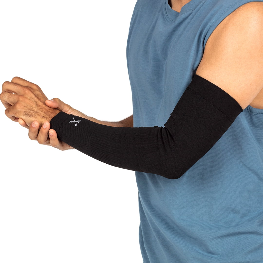 Nufabrx Pain Relieving Arm Compression Sleeve for Men & Women | Arm ...