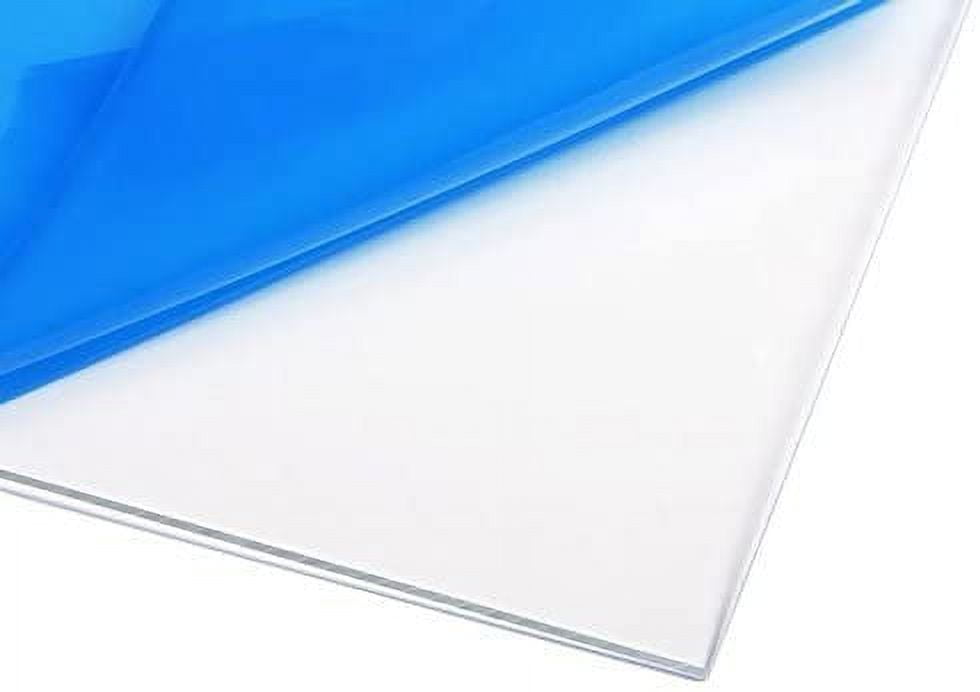 FixtureDisplays® 10X10 Nominal 1/8 Inch (3mm) Cast Clear Acrylic Sheet ...