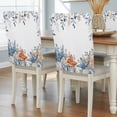 6 Pack Eucalyptus Leaves Starfish Chair Back Covers Shells Plants ...