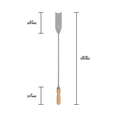 Zenport K801 Asparagus Knife Harvest Tool, 25-Inch, Beige - Walmart.com