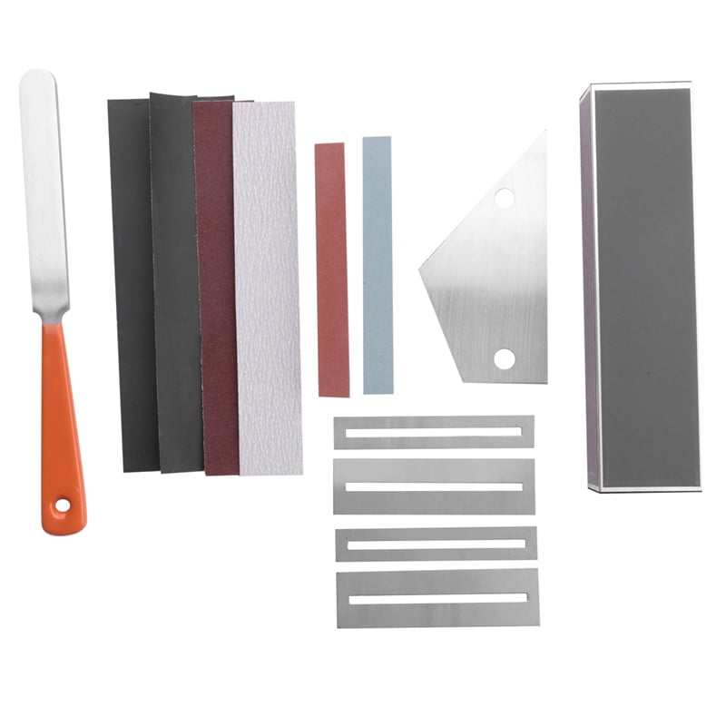 13Pcs Guitar Luthier Tools Guitar Fret File Guitar Fret Leveling Beam ...