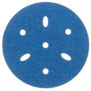 3M 36172 Hookit Blue Sandpaper 6" Disc - 80 Grade Multi-Hole, 50/Box ...