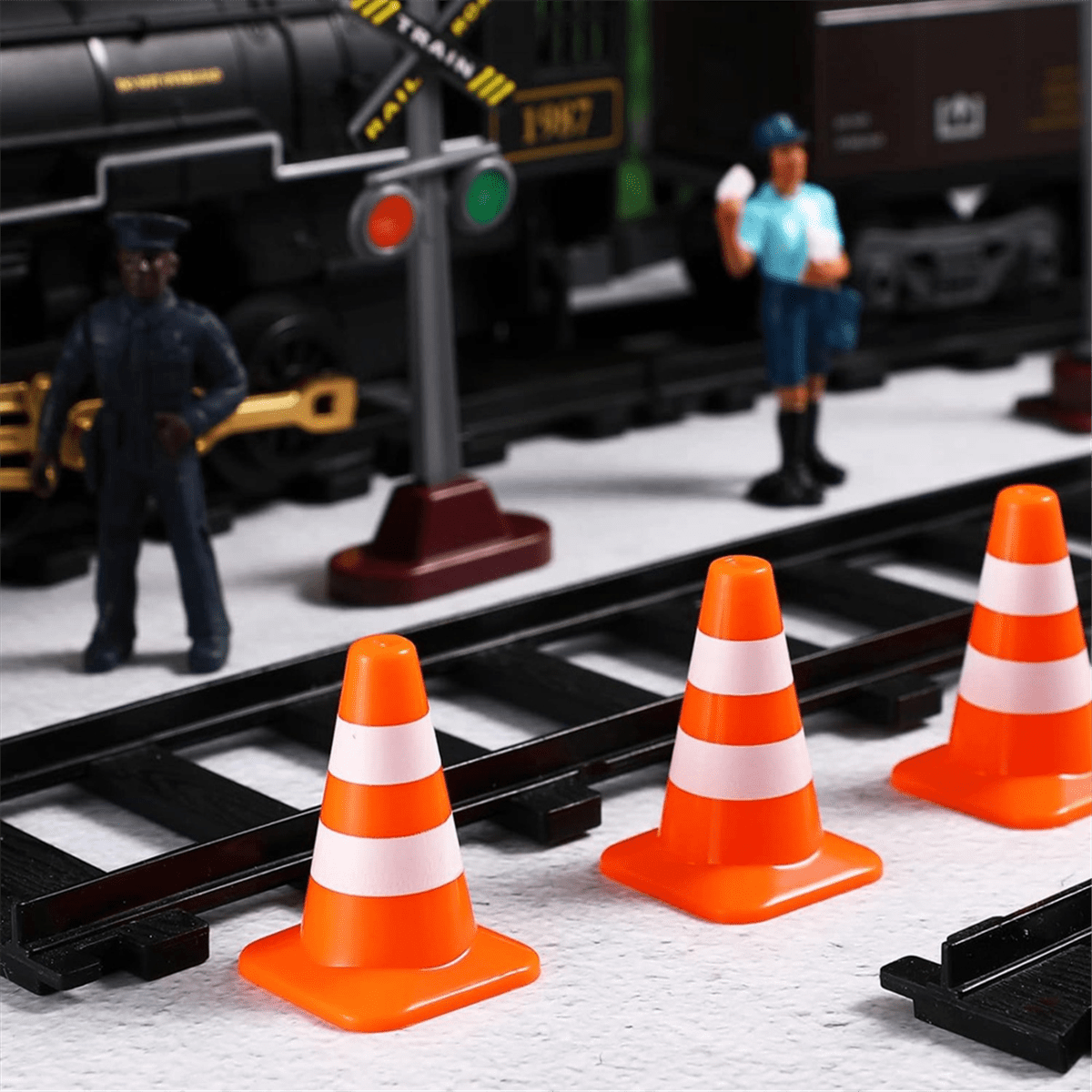 Click here for Unbranded Mini Traffic Cones 10pcs Miniature Road... prices