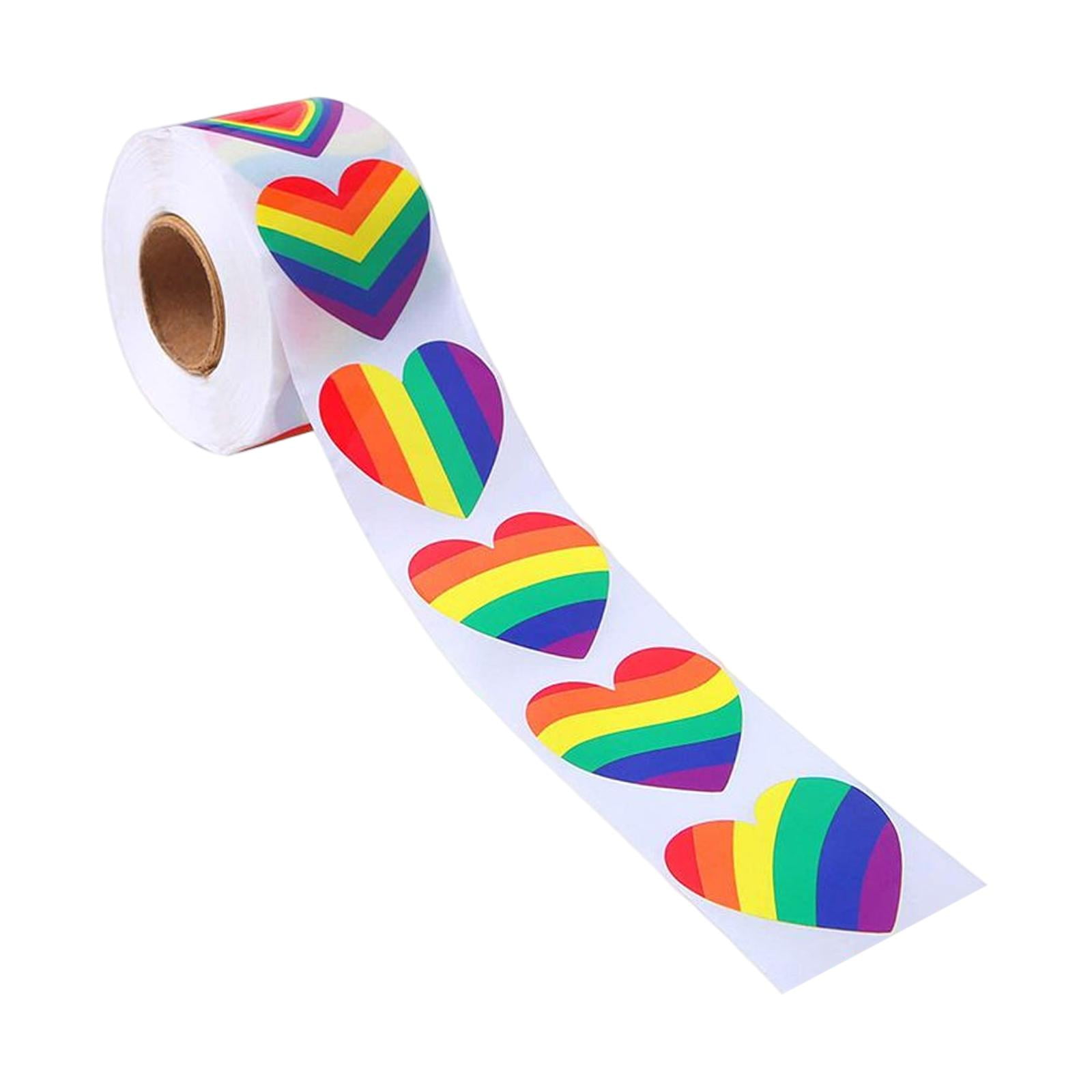 Heart Shape Sticker Craft Gift Decorations Accessories for Envelope ...