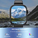 BEYCED Smart Watch, 2.01 inch Touch Screen, IP67 Waterproof, Android ...