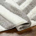 Hauteloom Kida Living Room, Bedroom Area Rug - Plush Pile - Gray - 5'3 ...
