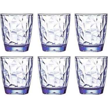 Clear Set/8 Acrylic DOF Glass 15 oz. (170 Grams) - Walmart.com