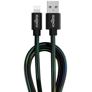 Liquipel Powertek USB C Lightning iPhone Charger Cable [MFI Certified ...