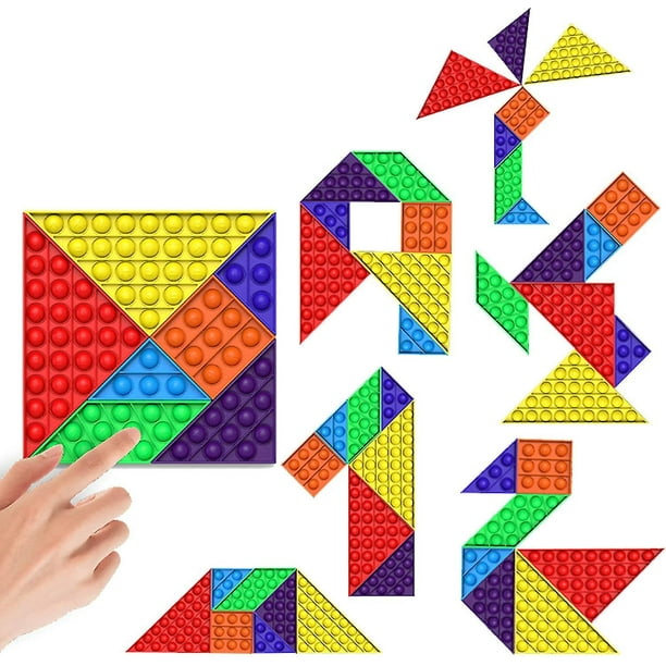 Us-stock | Push Pop Up Fidget Toys - Fidget Toys Set Packs For Kids ...