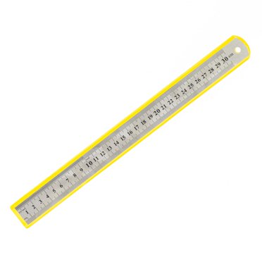 Victor Technology Easy Read Ruler, 12", Blue/Black, Stainless Steel ...