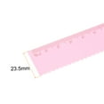 Uxcell Straight Ruler 15cm Metric Wave Edge with Small Hole Measuring ...