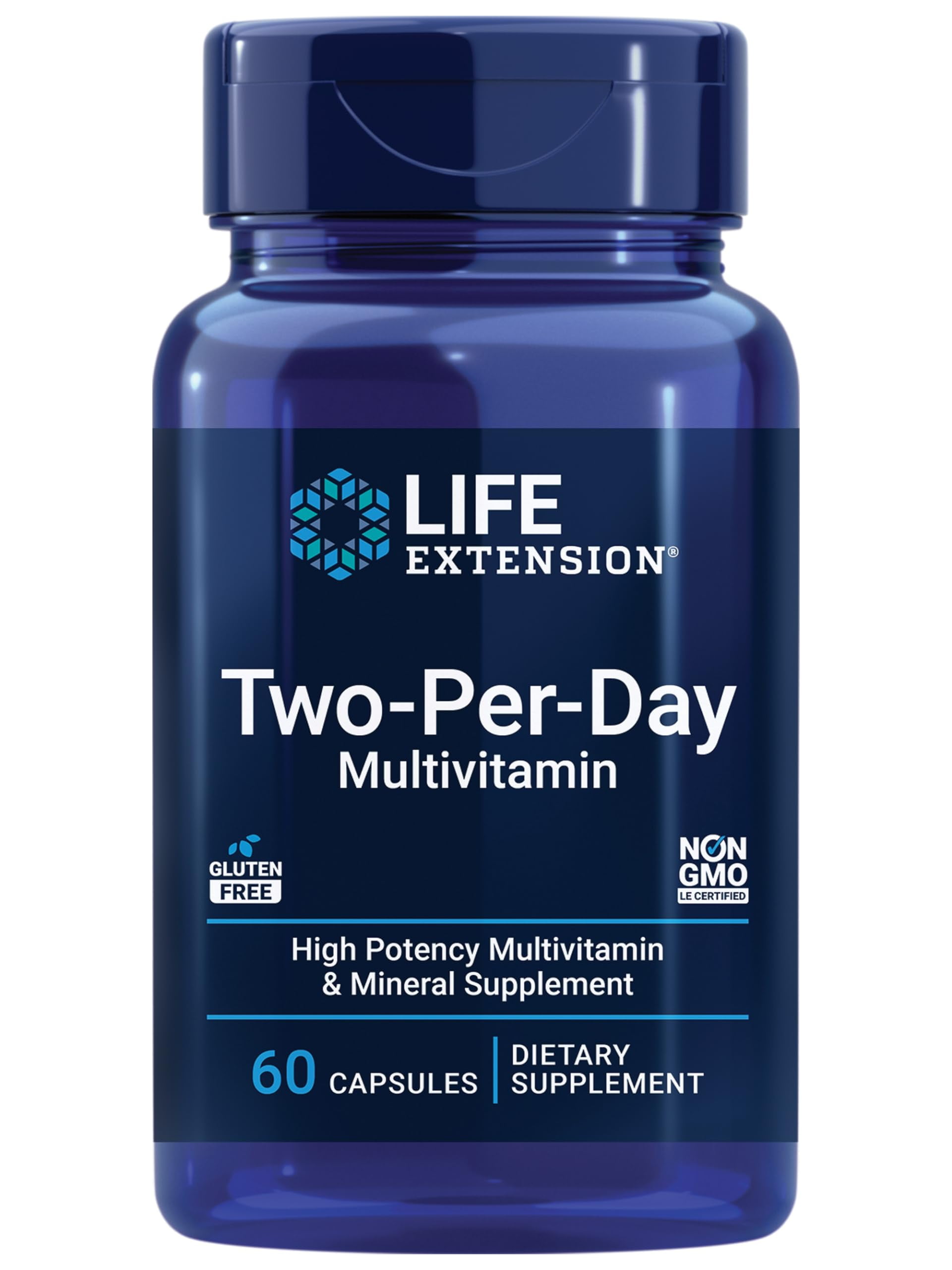 Multivitamin Life Extension 2 al día, 60 cápsulas | Bodega Aurrera en línea