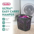 Sterilite Ultra Easy Carry Laundry Basket, 2.1 Bushel with Handles ...