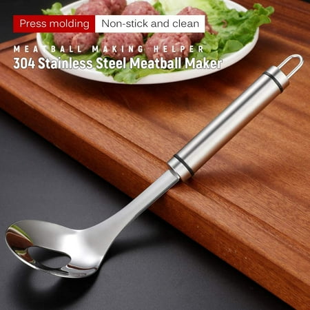 Meatball Spoon, Meatball Spoon Stainless Steel Meatball Maker Non-Stick ...