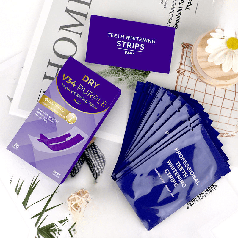 Pasta de dientes V34 pasta seca blanqueadora de setos morados elimina ...