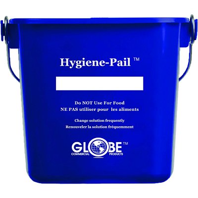 Bucket-Colour Coded Hygiene Pail 2.8L. Blue | Walmart Canada