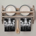 2 Pack Chandelier Kitchen Towels Decorative Dish Towel Sets Absorbent ...