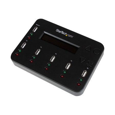 StarTech.com Standalone 1:5 USB Flash Drive Duplicator and Eraser ...