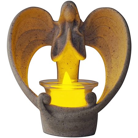 Angel Memorial Gifts Figurines - Sympathy Gift Angel Tealight Candle ...