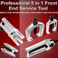 5 count Ball Joint Separator Pitman Arm Puller, Tie Rod End Tool for ...