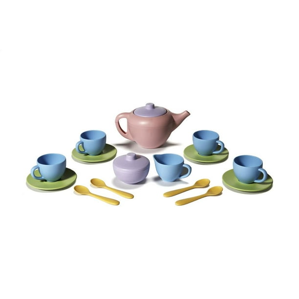 Green Toys Tea Set - Pink - Walmart.com - Walmart.com