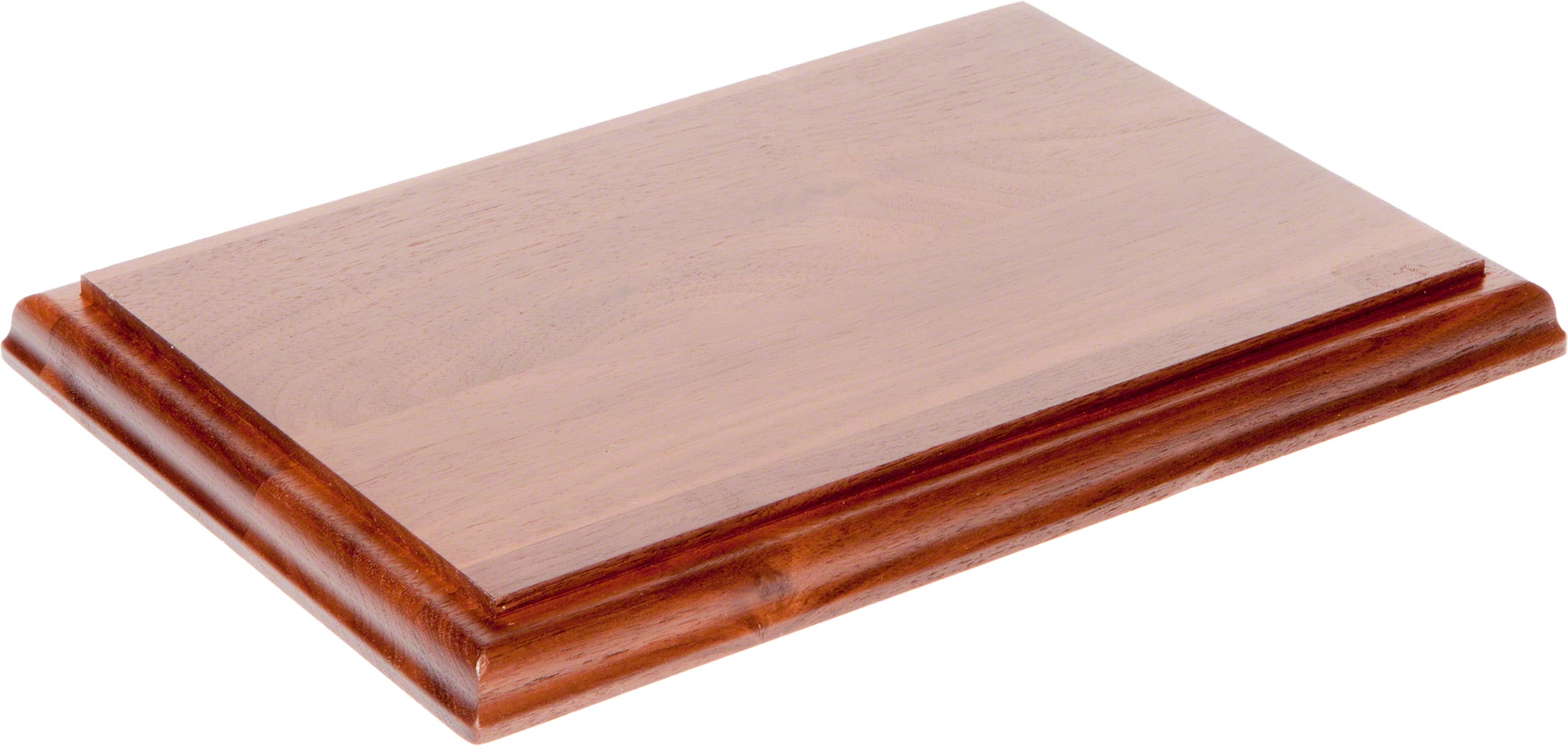 Plymor Solid Walnut Rectangular Wood Display Base With Ogee Edge 9 W plymor-solid-walnut-rectangular-wood-display-base-with-ogee-edge-9-w