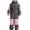 EnJoCho Boys Girls Snow Suit Snowsuit Winter Waterproo𝖿 Skiing Overalls ...