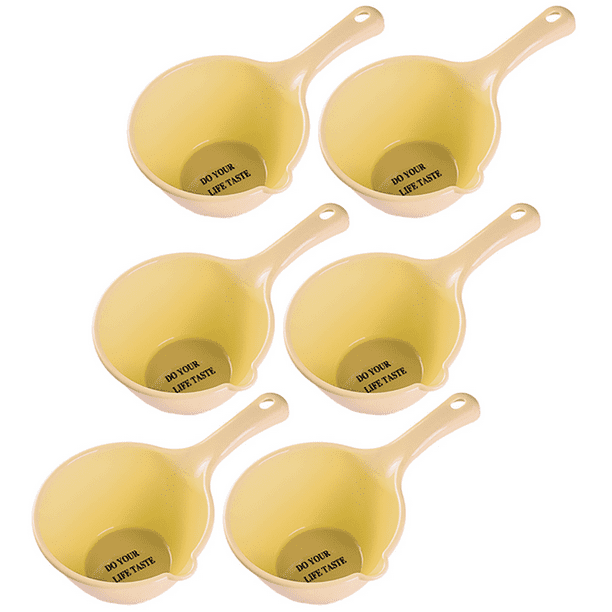 6 Pack Plastic Bathing Ladle Spoons, Thicken Kitchen Ladles Bathroom ...