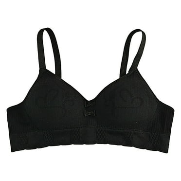 Comfortable Training Bras for Girls - Soft Solid Color Sports Bras for ...