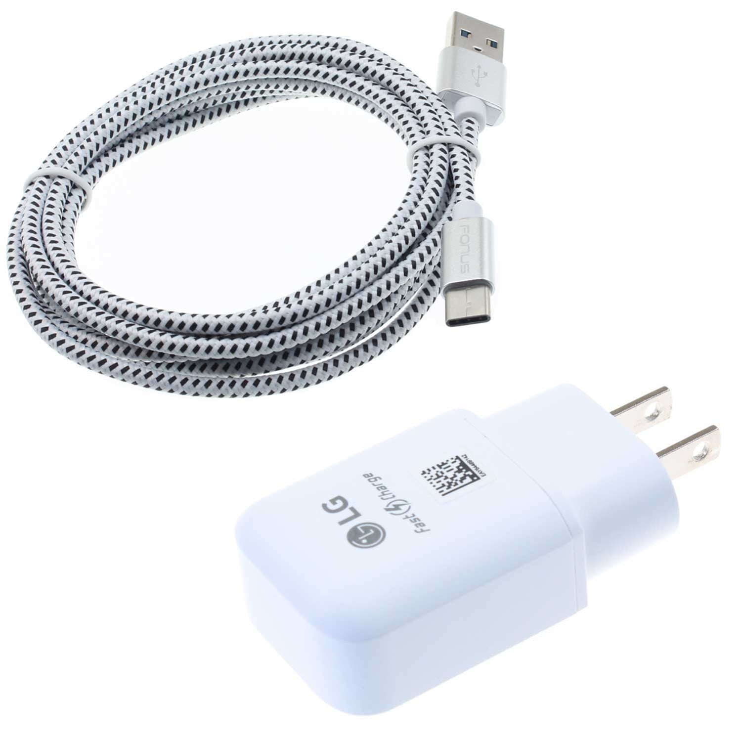 Galaxy A21/A11 18W Fast Home Charger - 6ft USB-C Cable Power Adapter ...