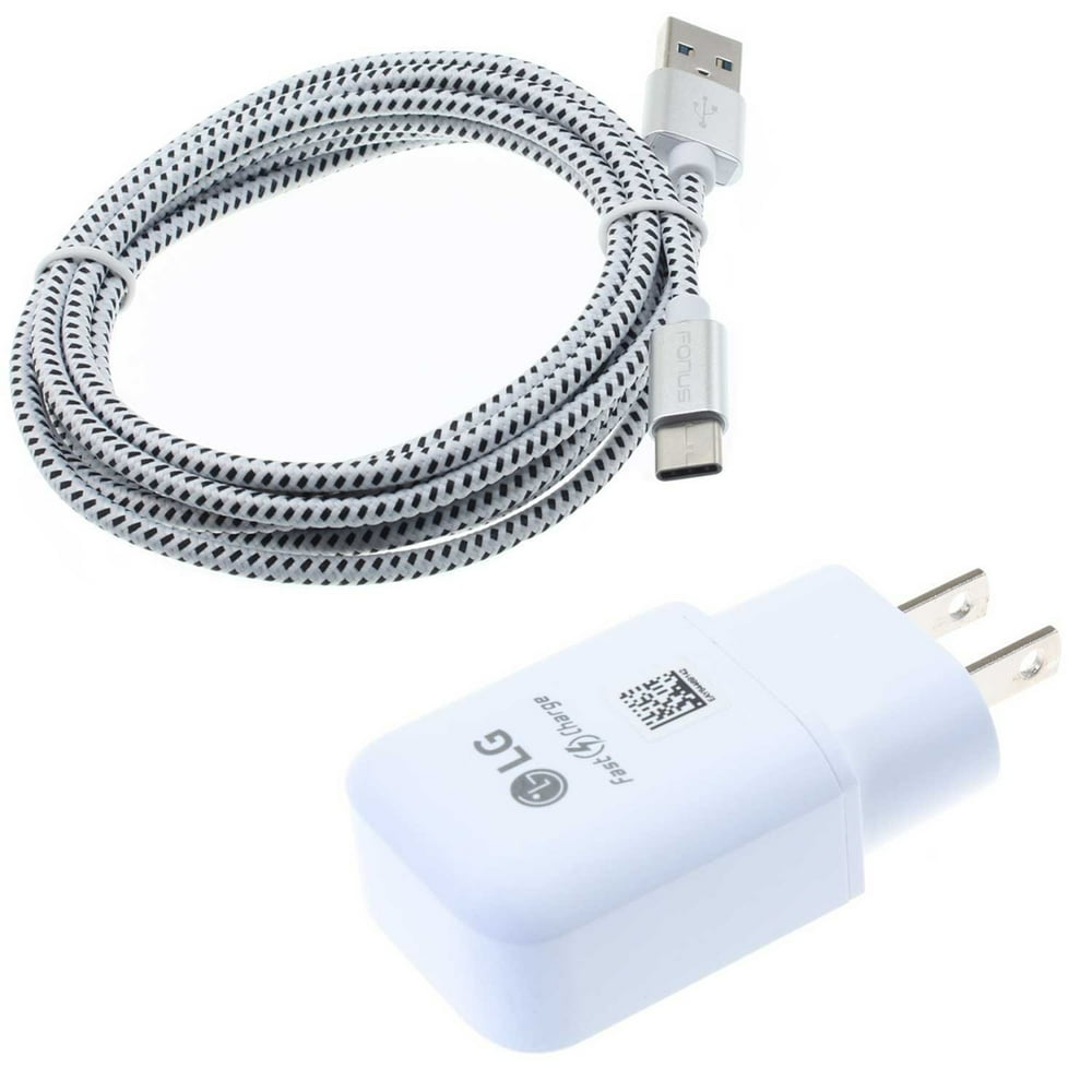 Galaxy A21/A11 18W Fast Home Charger - 6ft USB-C Cable Power Adapter ...