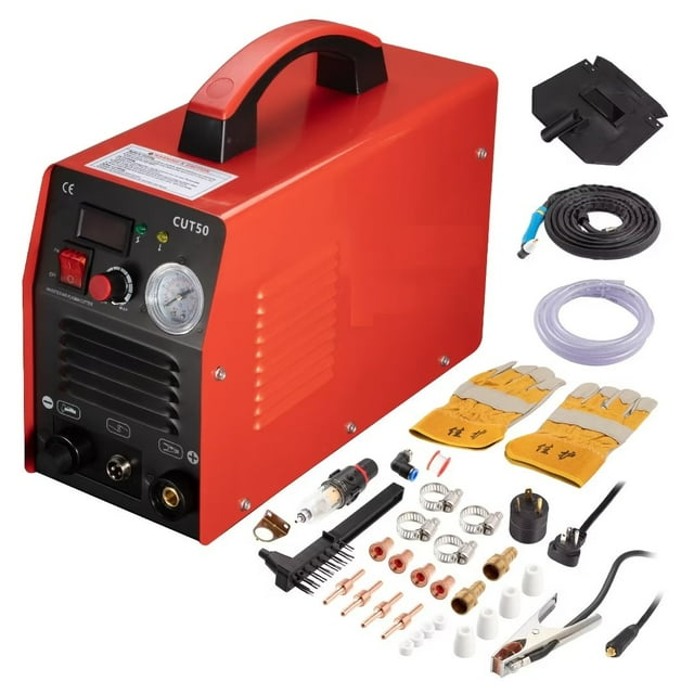 Plasma Cutter, 50Amp Dual Voltage 110V/220V Plasma Cutting Machine ...