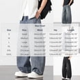 GSPCLAM Denim Pants for Men Y2K Lightweight Button Fly Pants for Music ...