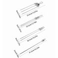 Bbq Skewers for Grilling, Stainless Steel Skewers for Grilling ...