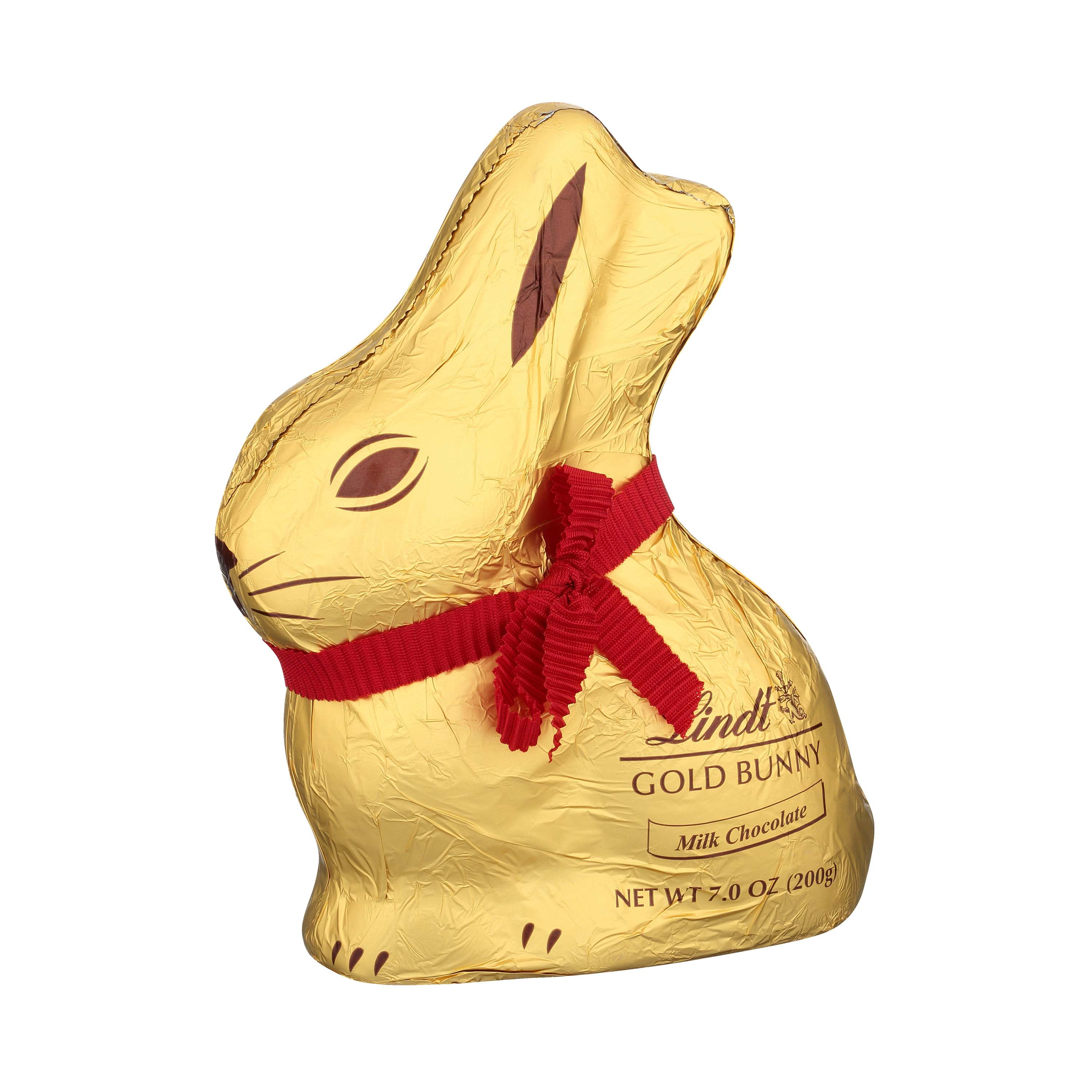 Lindt GOLD BUNNY Milk Chocolate, Hollow Milk Chocolate Easter Bunny, 7. ...