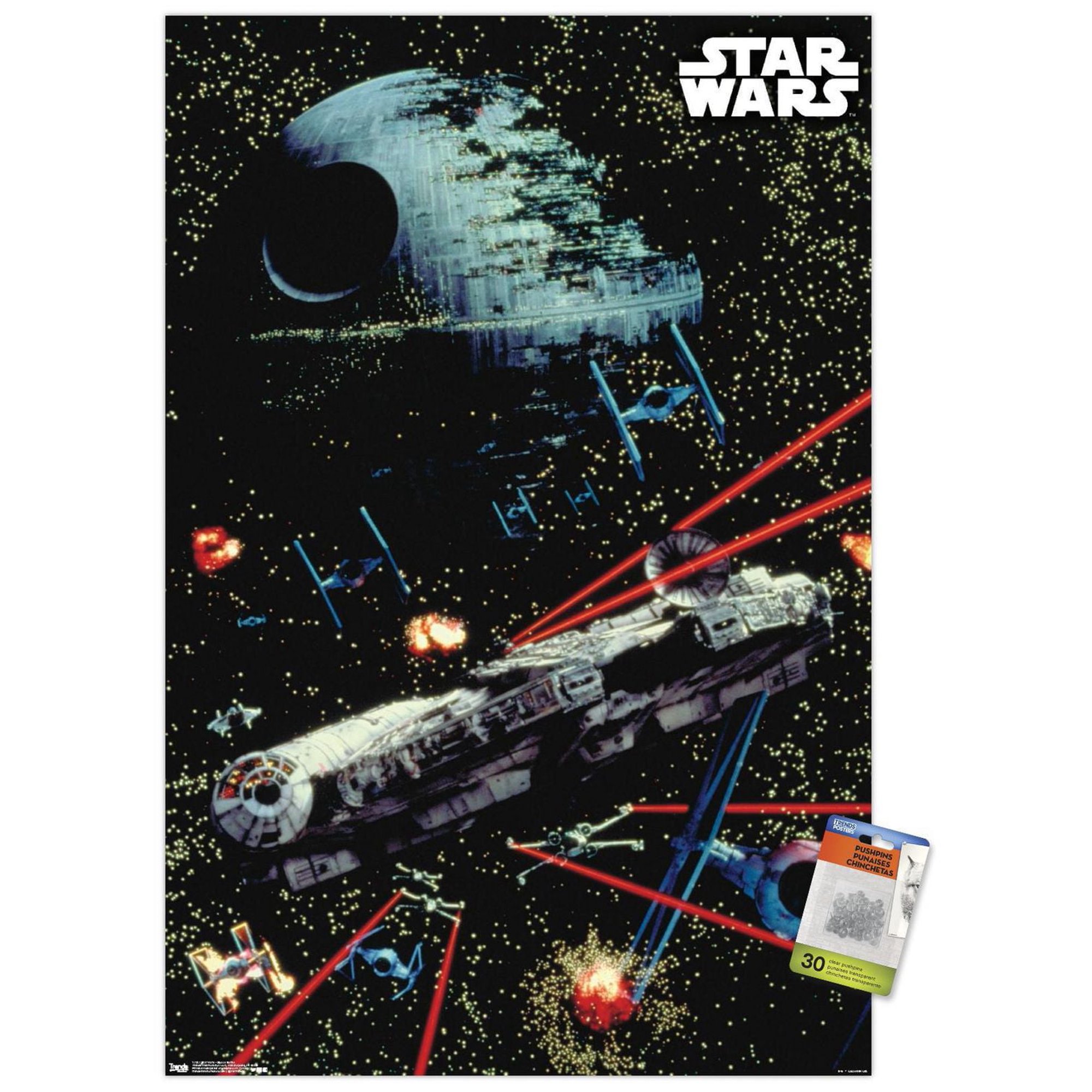 Click here for Trends International Star Wars: Saga - Space Battl... prices