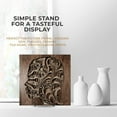 Plate Stands for Display 2 Pack 6 Inch Stand + Metal Frame holder stand ...