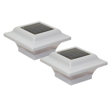 Classy Caps Silver Chainlink Summit Solar Cap with LED Light (2 Pack ...