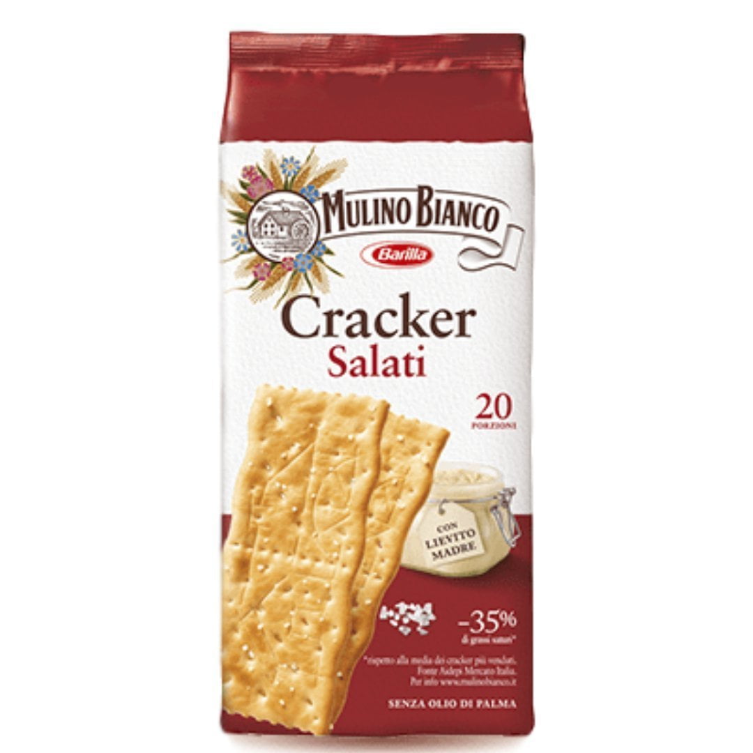 Salted Italian Crackers by Mulino Bianco - 17.63 oz. - Walmart.com