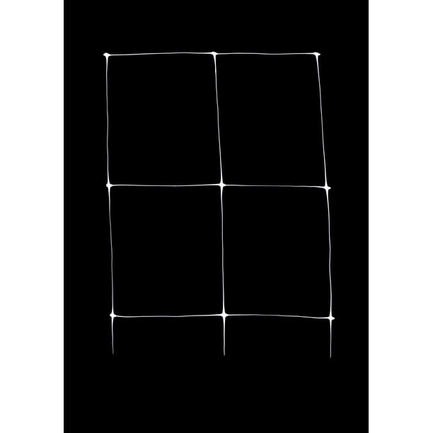Hortonova Trellis Net LM 94-in x 3280-ft White - Walmart Business Supplies