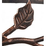 Plow & Hearth Sunflower Metal Garden Bench - Walmart.com