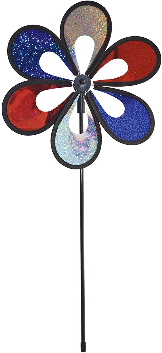 In the Breeze 2669 — 10 Inch Red, White, and Blue Mylar Windee Wheelz ...