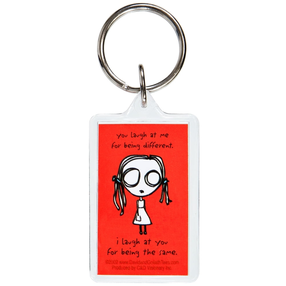 David & Goliath - Eve L Laugh Keychain - Walmart.com