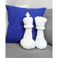 Attatoy King & Queen Plush Chess Pieces: Stuffed Toy Game Figures Set ...