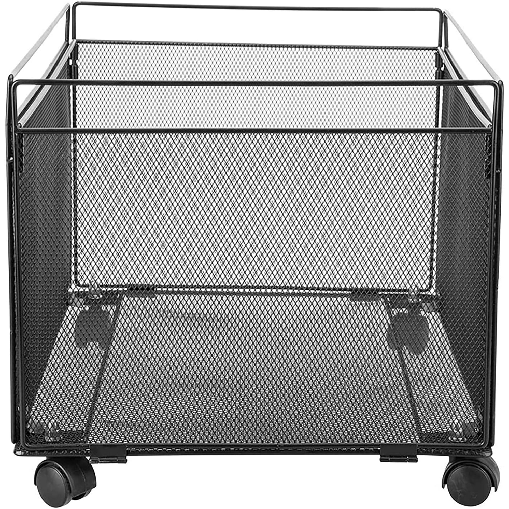Wall File Holder Dasher Products Letter Size, Black Metal Mesh File ...